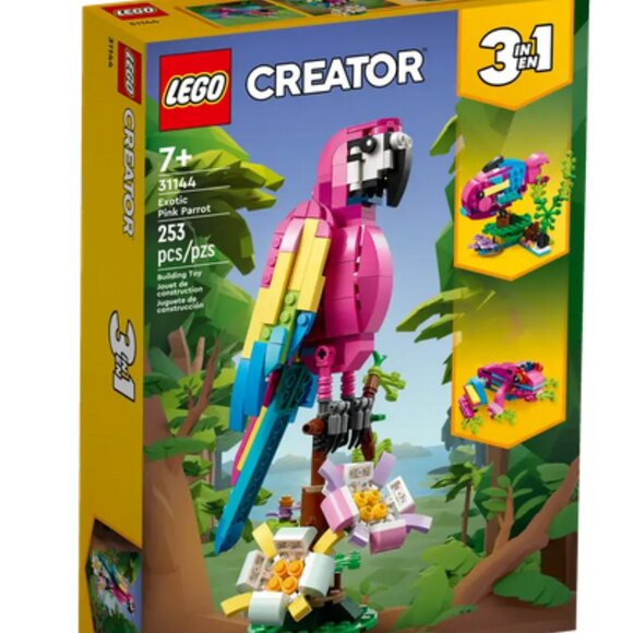Lego | Toys | New Sealed Lego 3 In Exotic Pink Parrot 31144 Collectible ...